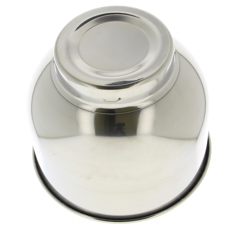 Bol inox avec couvercle