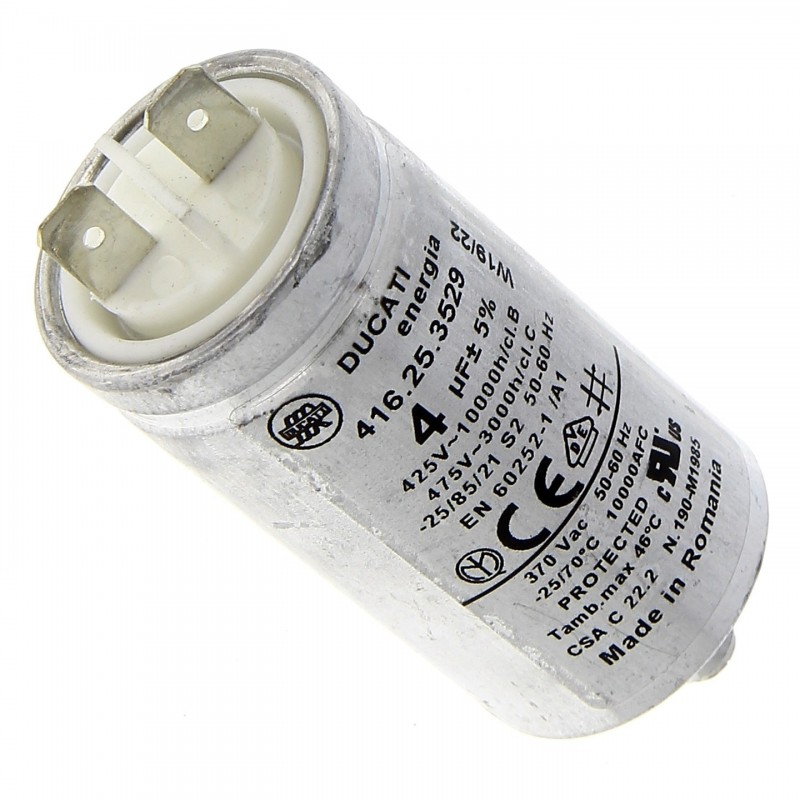 Condensateur 4µF 400V métal