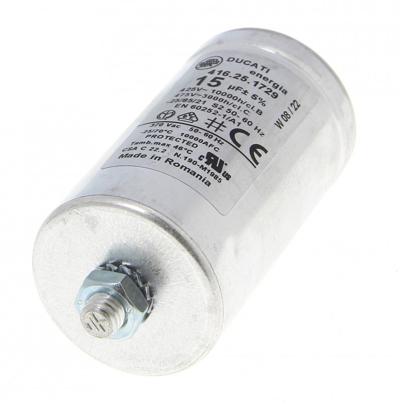 Condensateur 15µF métal