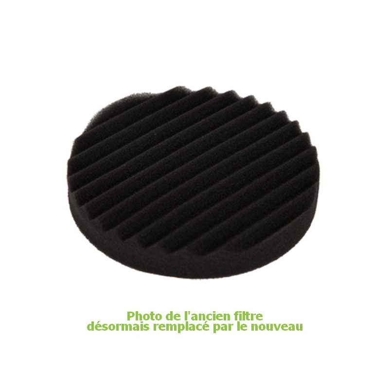 Filtre en mousse rond